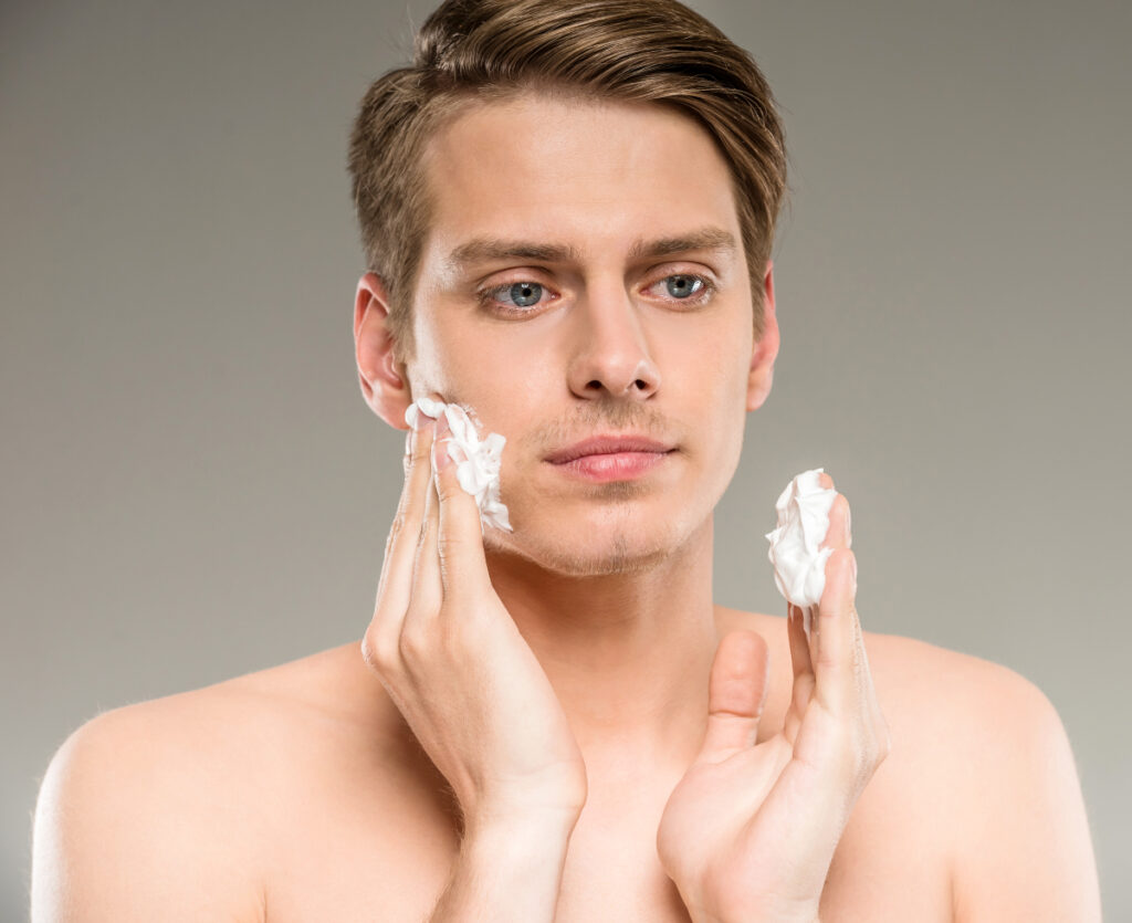 Irritation of Facial Skin after Shaving the Chin | Alexandar Cosmetics Blog