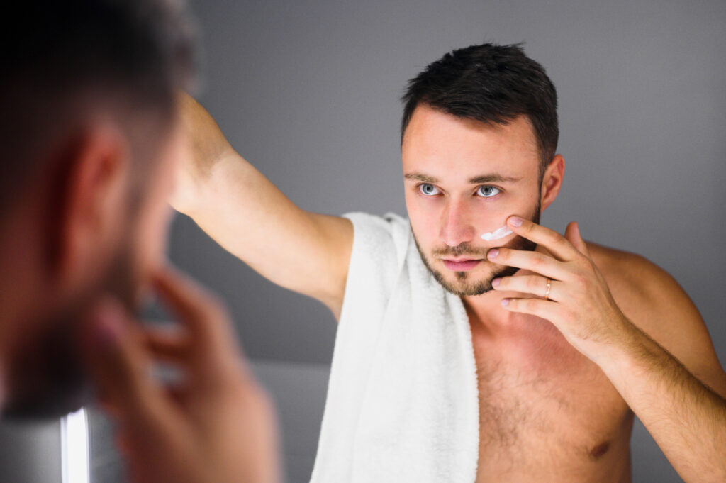 Irritation of Facial Skin after Shaving the Chin | Alexandar Cosmetics Blog