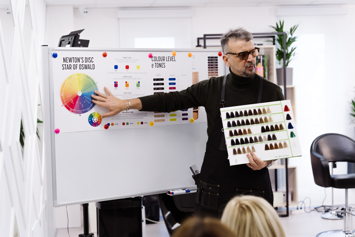 Italijanski frizer predstavio JJ´s proizvode | Alexandar Cosmetics Blog